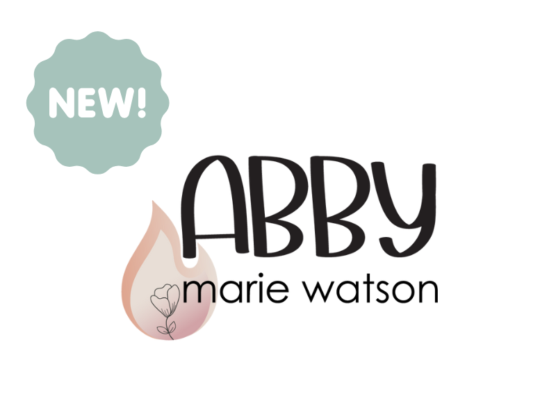new logo revealed – Abby Marie Watson